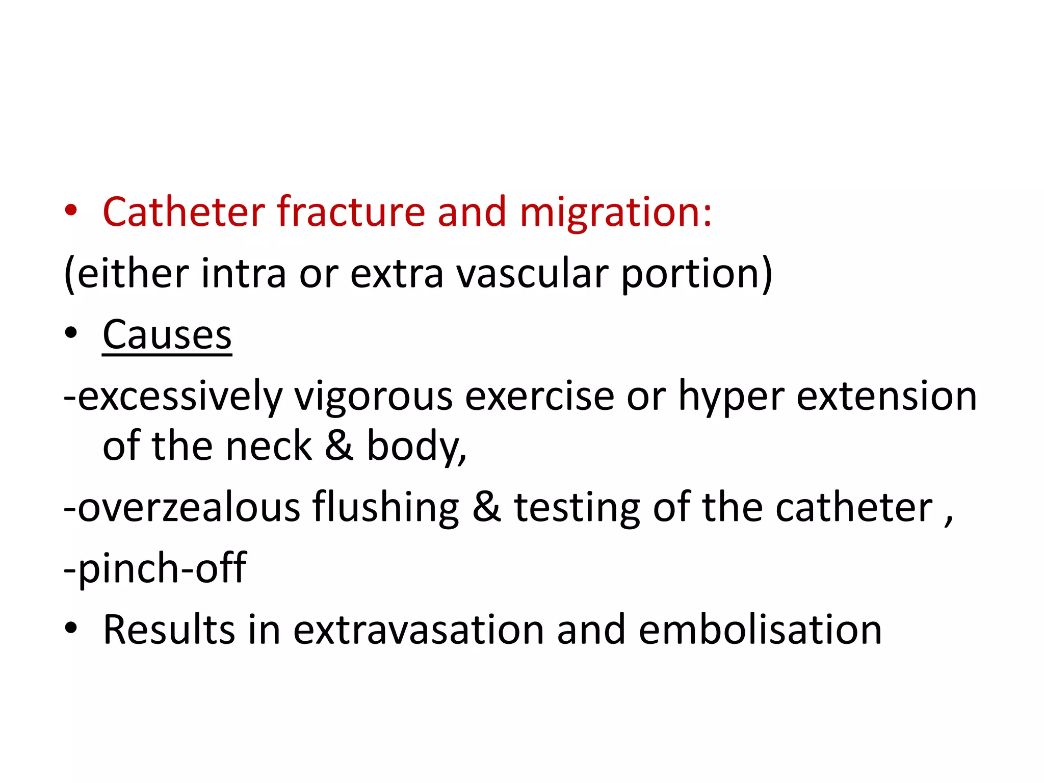 Central venous access in breast ca | PPT