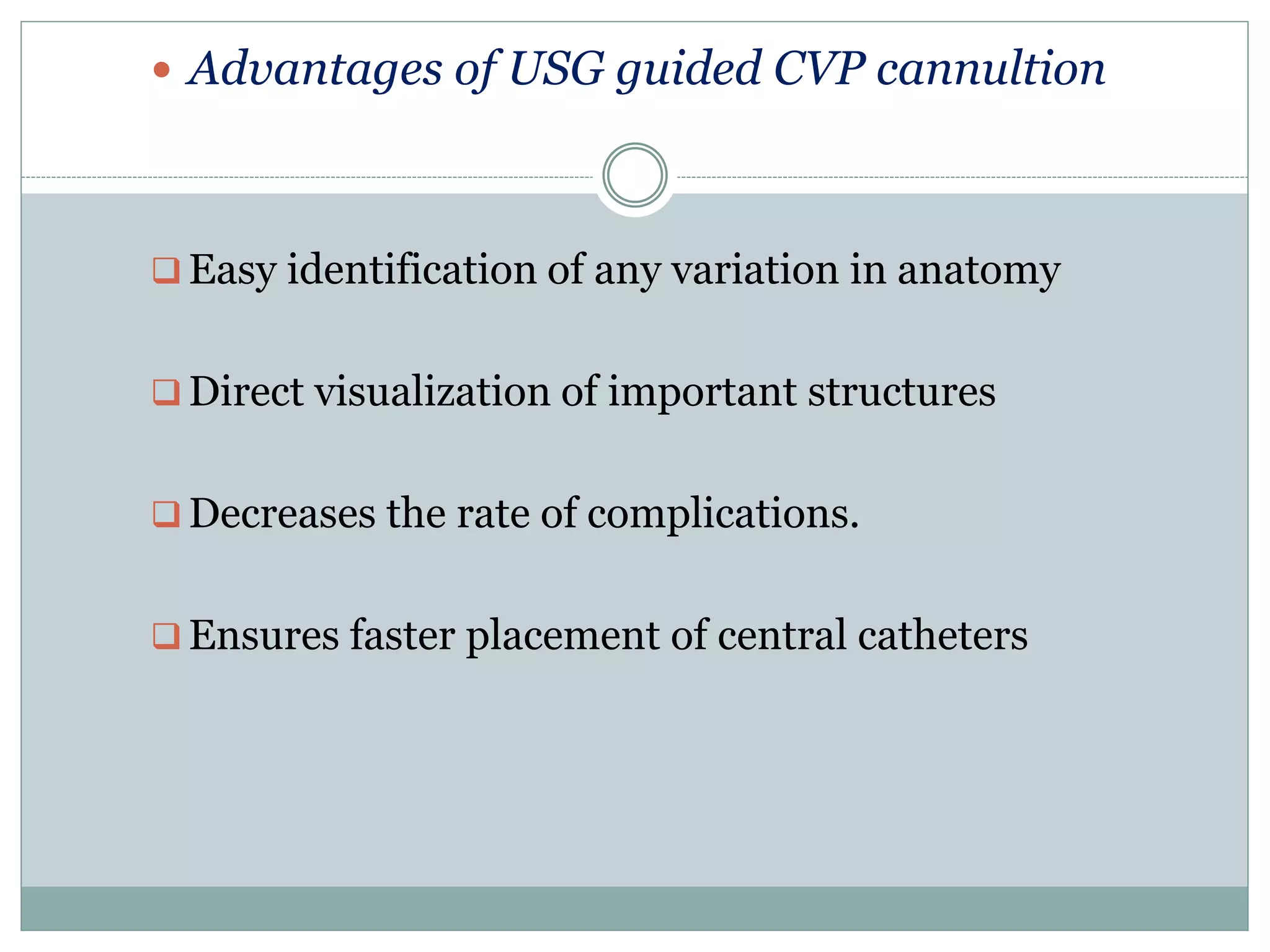 Central venous cannulation | PPTX