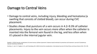 Central Venous Catheter - Reg Lagaac (Cambridge) | PPTX