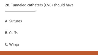 Central venous catheter access for hemodialysis | PPTX