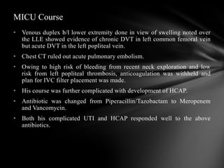 Central venous catheter complications | PPTX