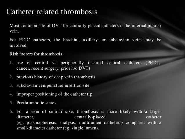5 Common Central Venous Catheter Cvc Complications