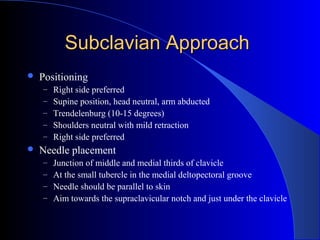 Central venous catheterization | PPT