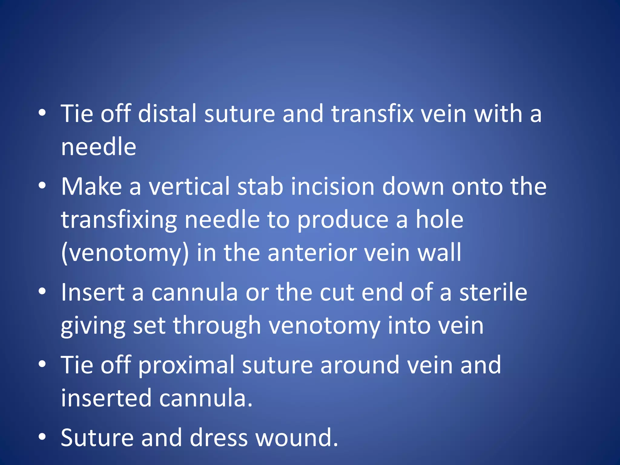 Central venous catheterization | PPTX