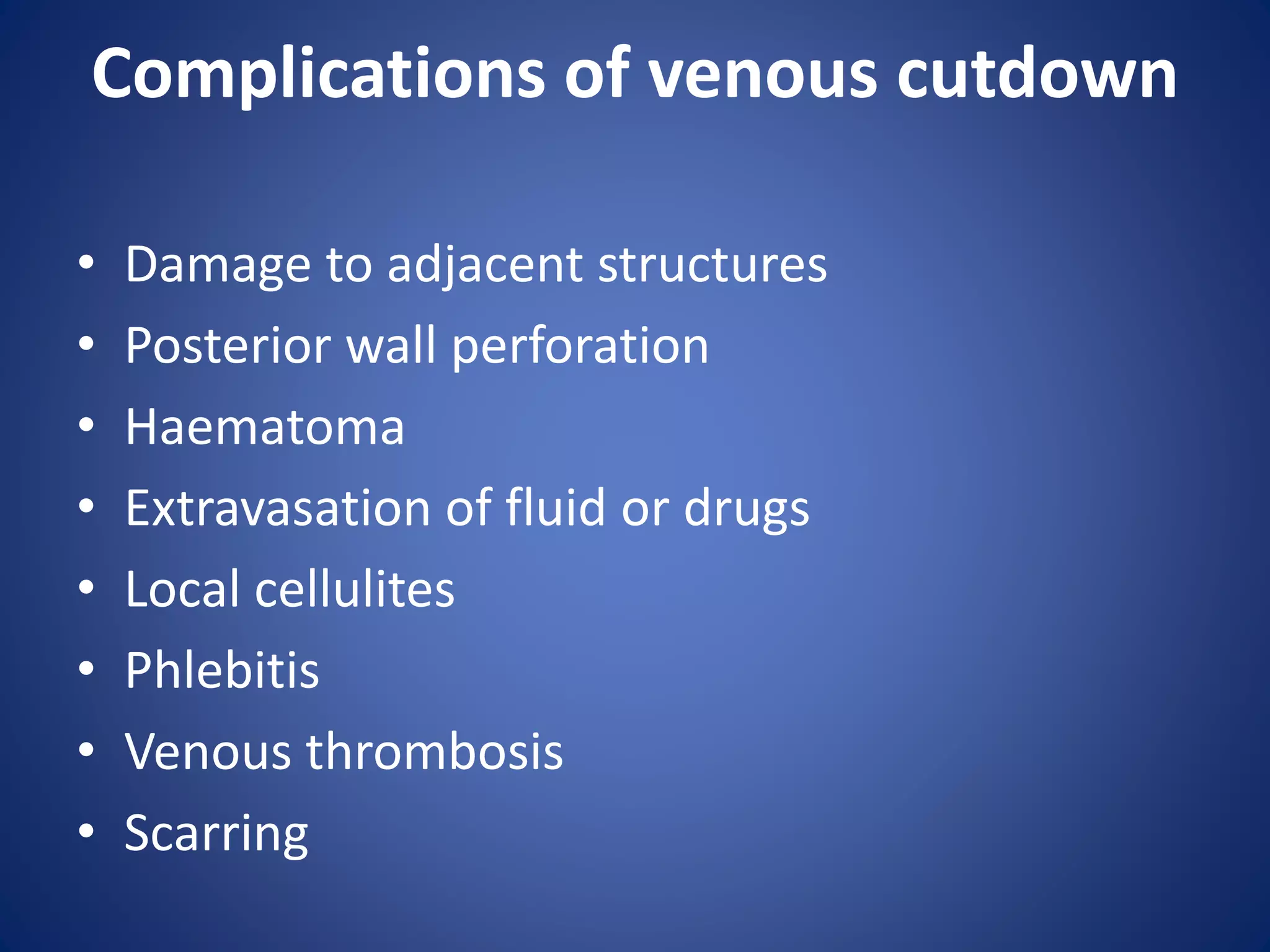 Central venous catheterization | PPTX