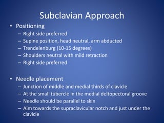 Central venous catheterization | PPTX