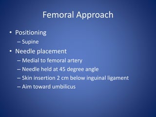 Central venous catheterization | PPTX