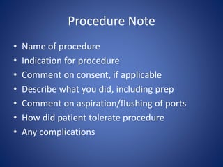 Central venous catheterization | PPTX