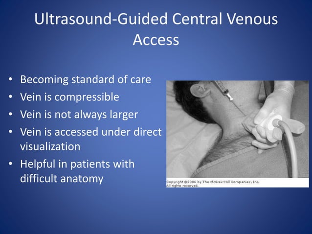 Central venous catheterization | PPTX | First Aid | Injuries