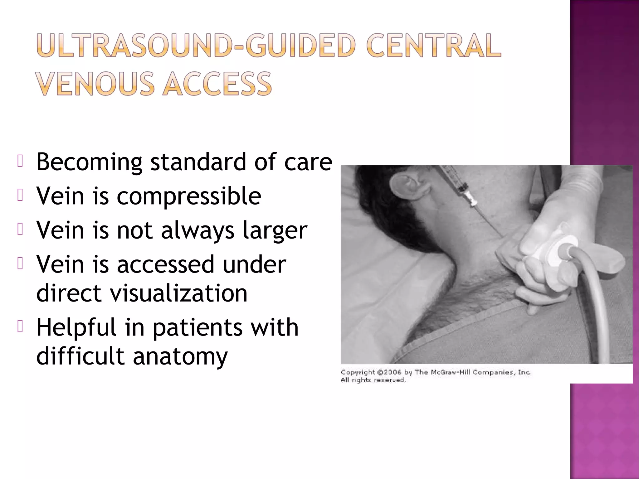 Central venous catheterization | PPT