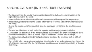 CENTRAL VENOUS CATHETERIZATION mainly in the Intensive care unit.pptx