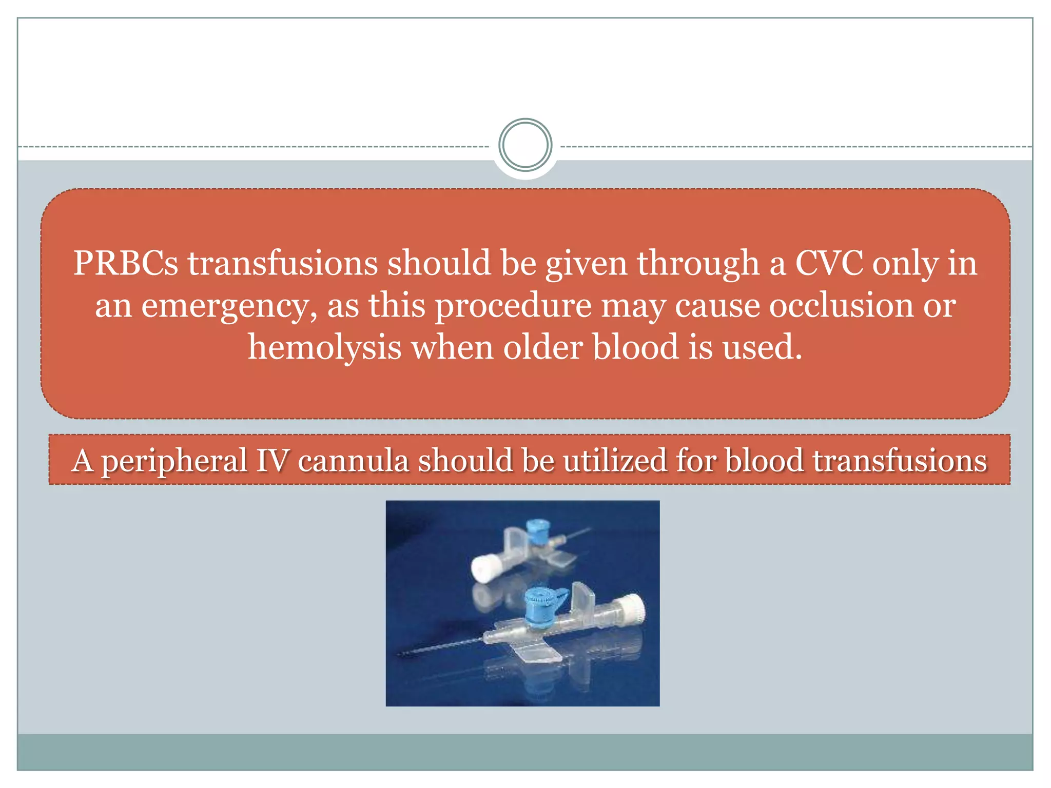 Precautions for Central Venous Catheters in Neonates | PPTX