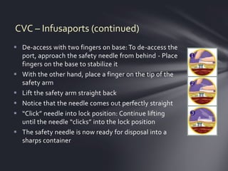 Central venous catheters | PPTX