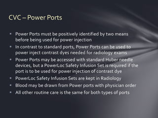 Central venous catheters | PPTX