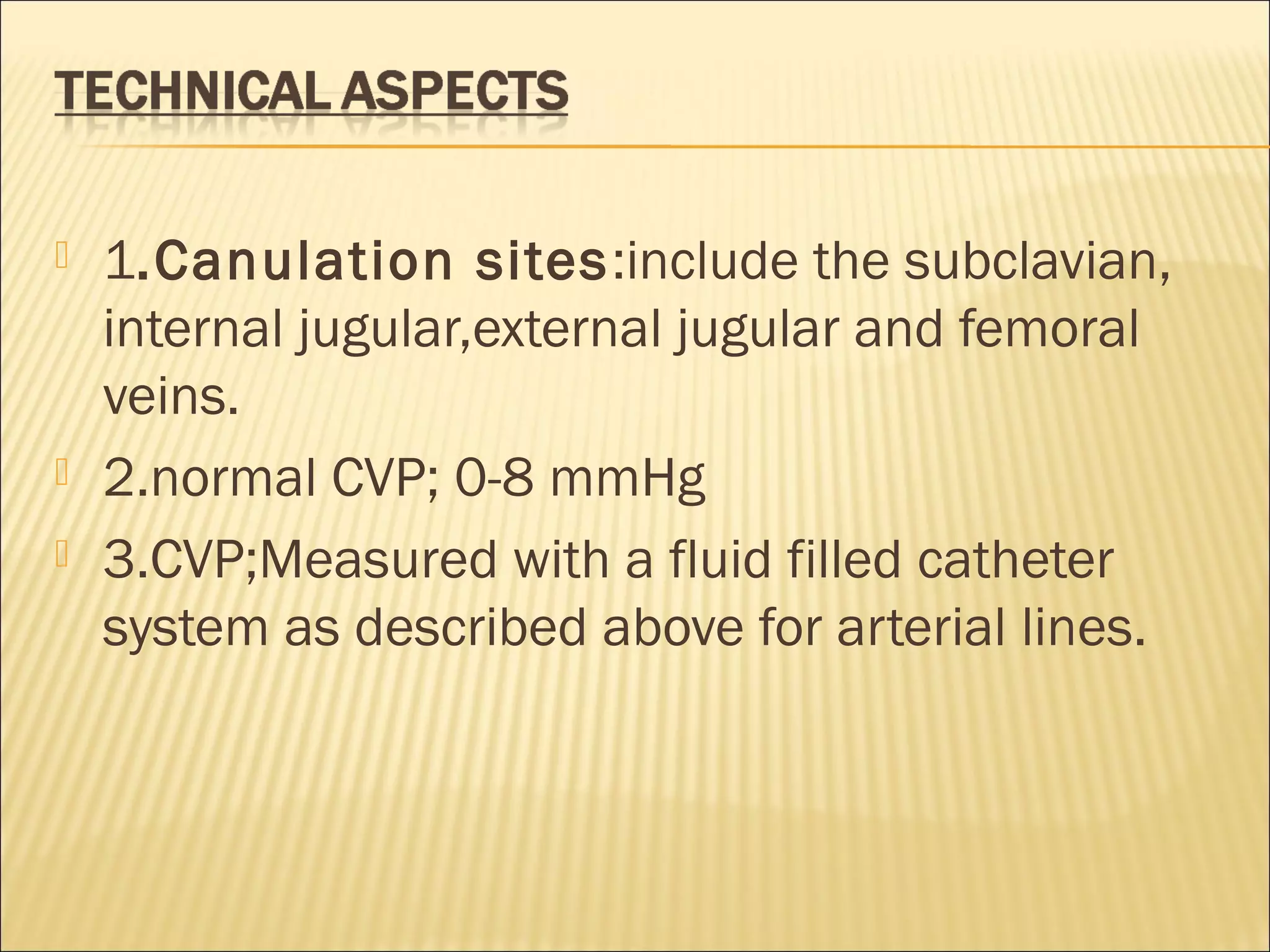 Central venous lines | PPT