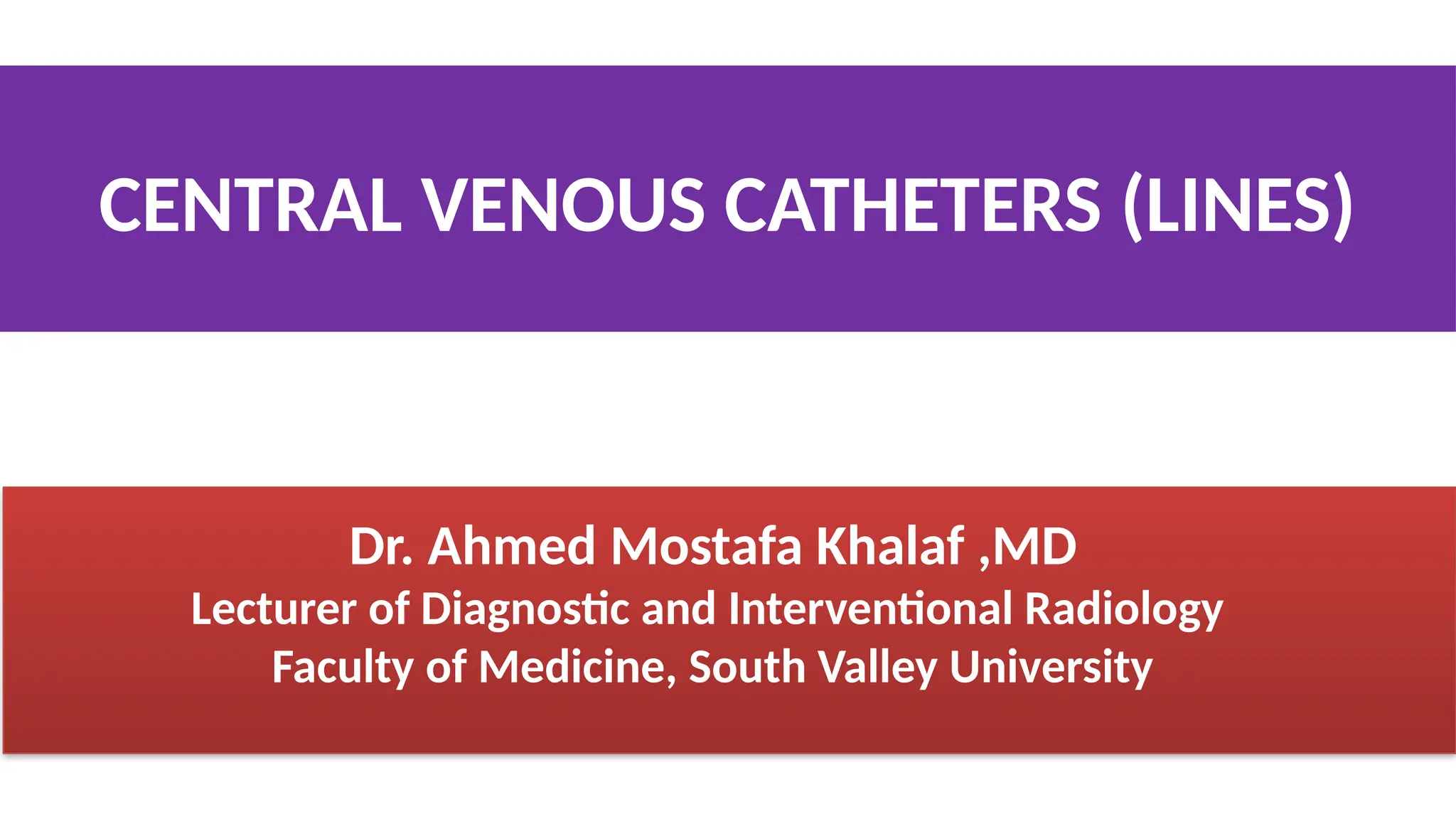 central venous lines and catheters .pptx