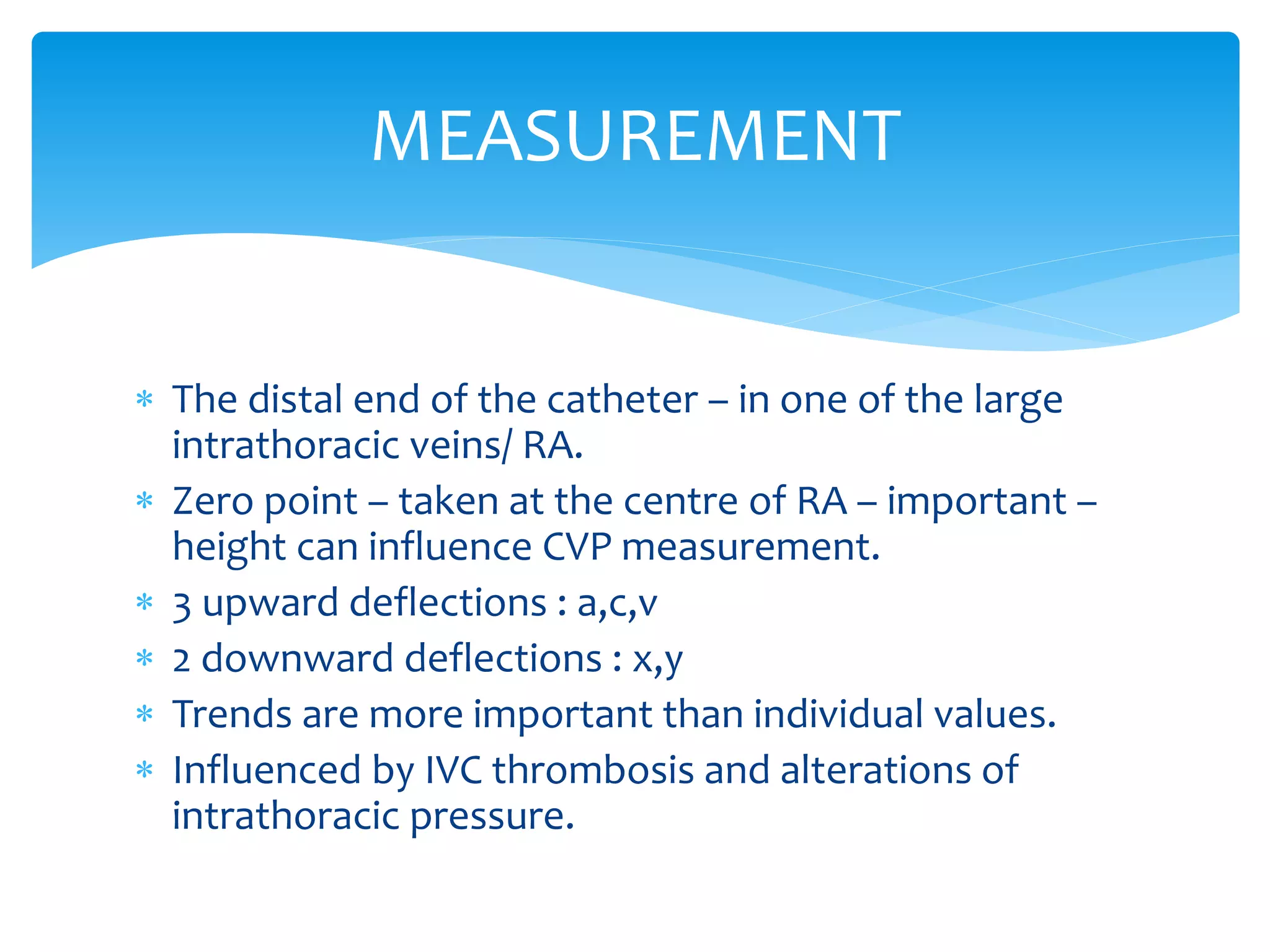 Central venous pressure | PPTX