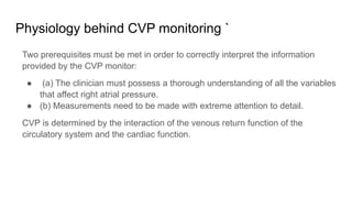 CENTRAL VENOUS PRESSURE MONITORINGG.pptx
