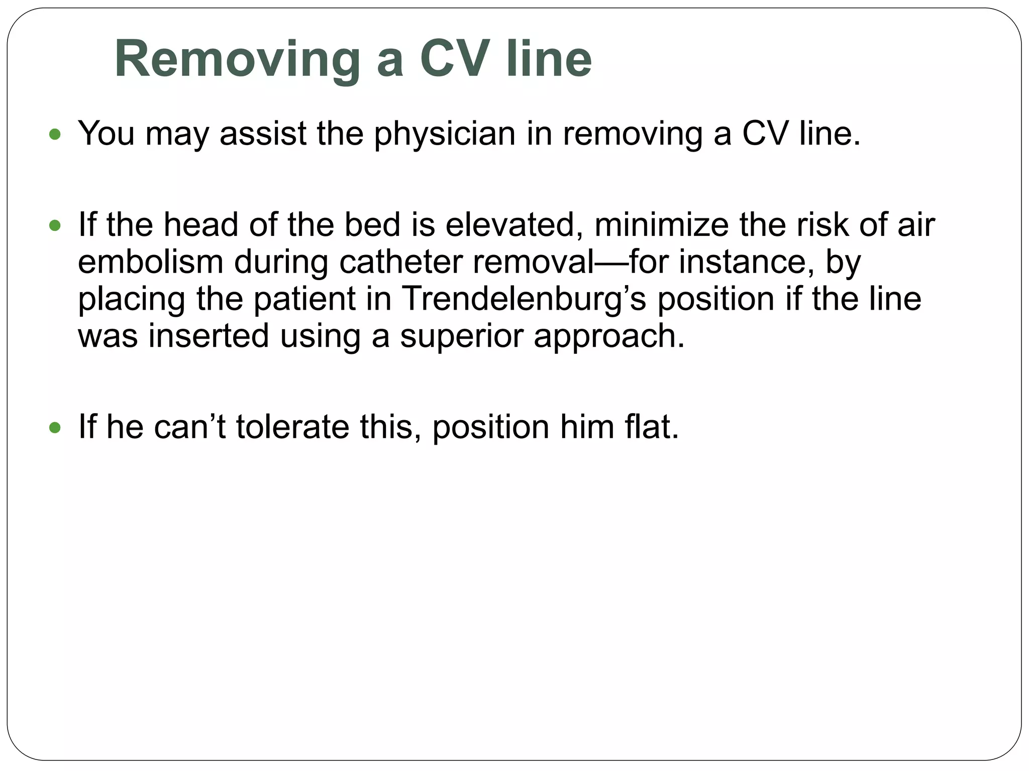 Central venous pressure monitoring | PPTX