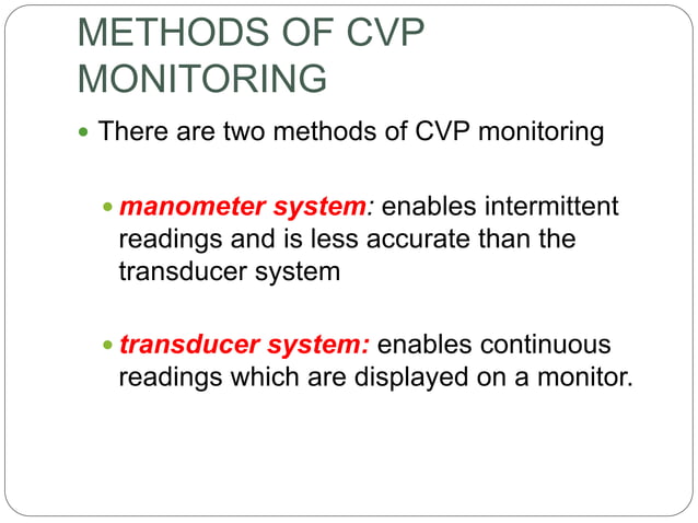 Central venous pressure monitoring | PPTX