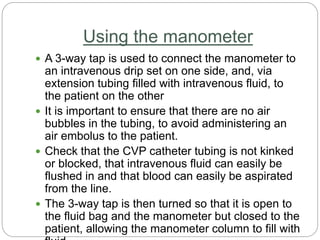 Central venous pressure monitoring | PPTX
