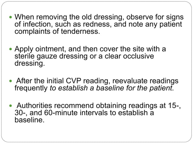 Central venous pressure monitoring | PPTX