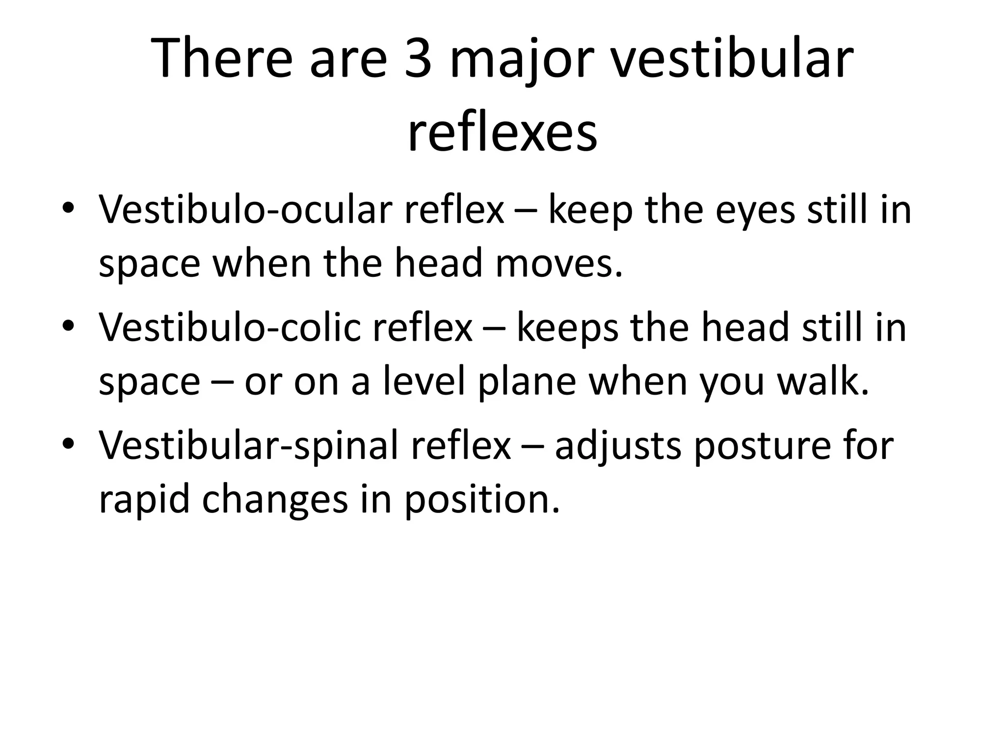 Central Vestibular Disorders | PPT