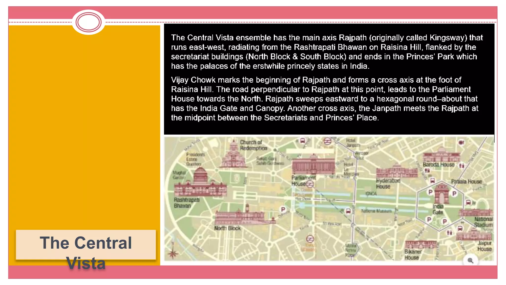The Design of Central Vista Delhi | PPTX