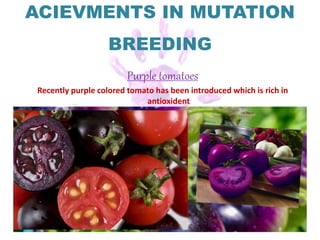 MUTATION BREEDING - A NEW ERA OF SCIENCE | PPT