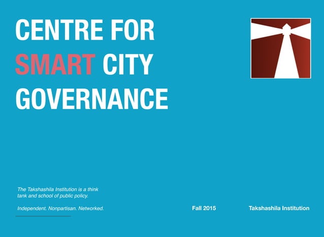 Centre for Smart Cities Governance | PPT