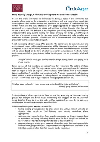 Centre for Social Justice - review of LinkAge | PDF