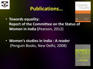 Centre for Women’s Development Studies (CWDS) | PPTX