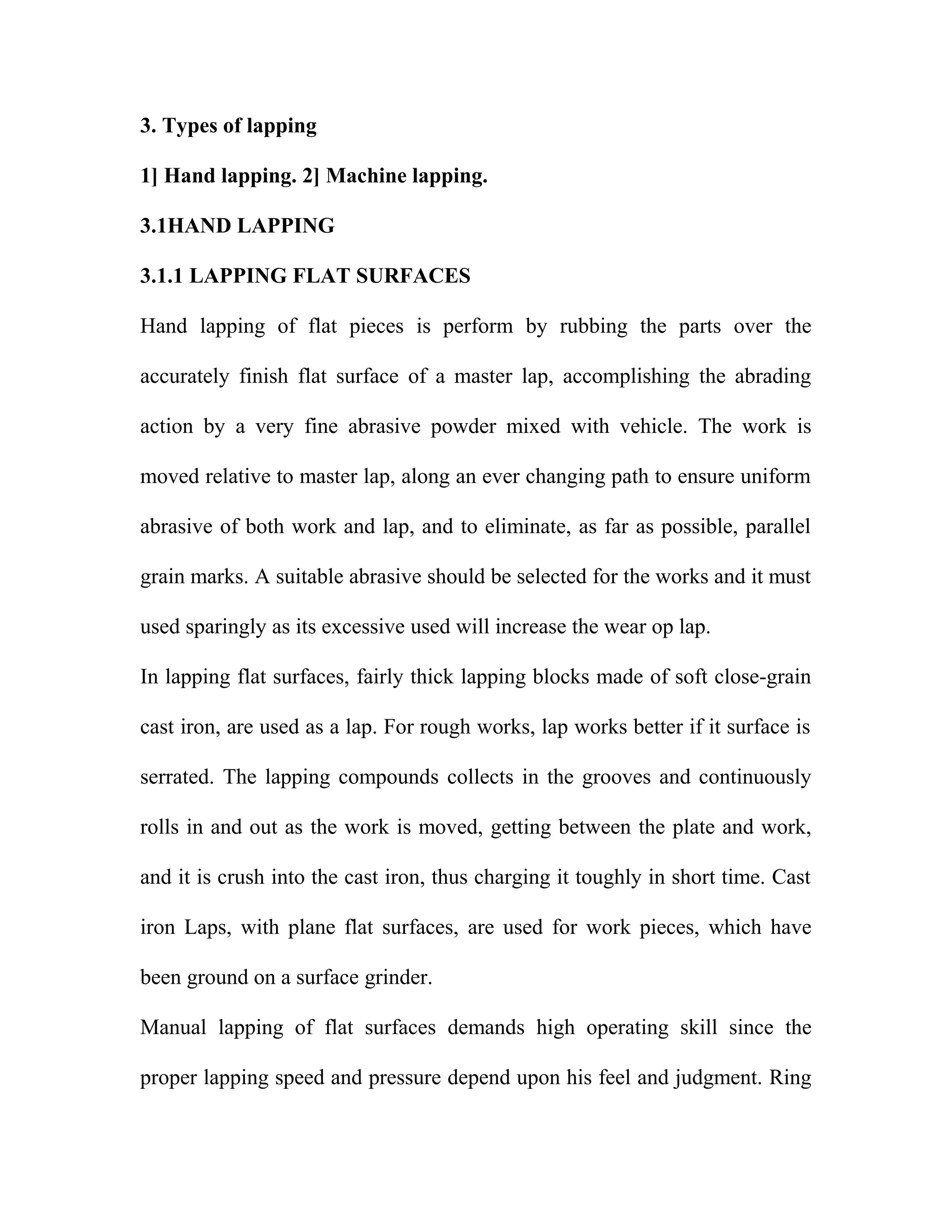 Centreless lapping machine | DOC