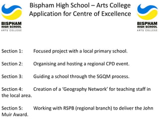 Centre of excellence application | PPT