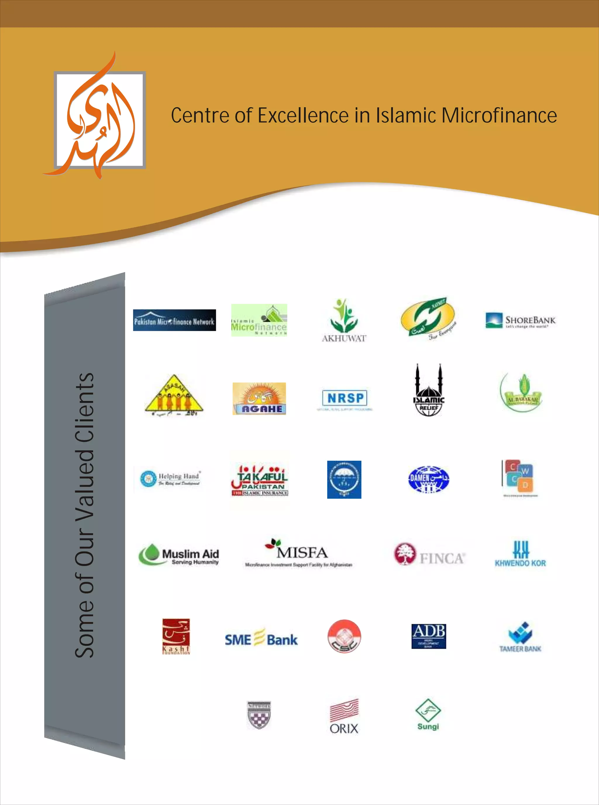 Centre of Excellence in Islamic Microfinance | PDF