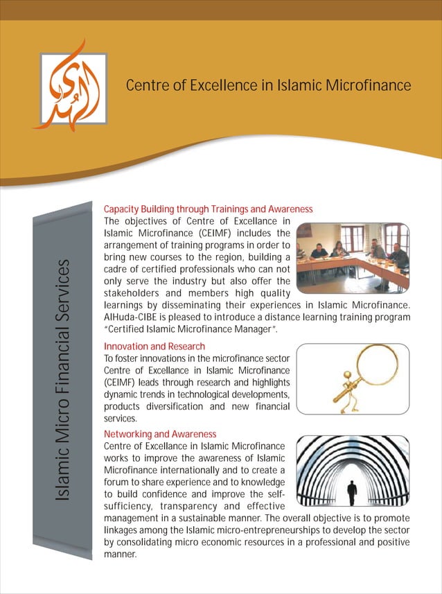 Centre of Excellence in Islamic Microfinance | PDF
