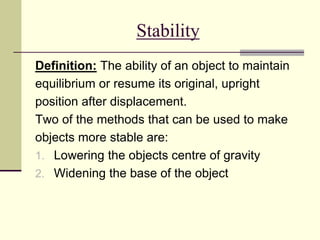 Centre of gravity | PDF