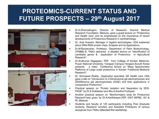 Centre of innovation, Agricultural College and Research Institute ...