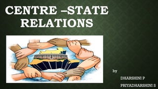 CENTRE STATE RELATION in CONSTITUTION OF INDIA.pptx