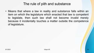 Centre state relations | PPTX