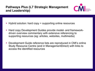 CMI Centre Support | PPT | Business | Business and Finance