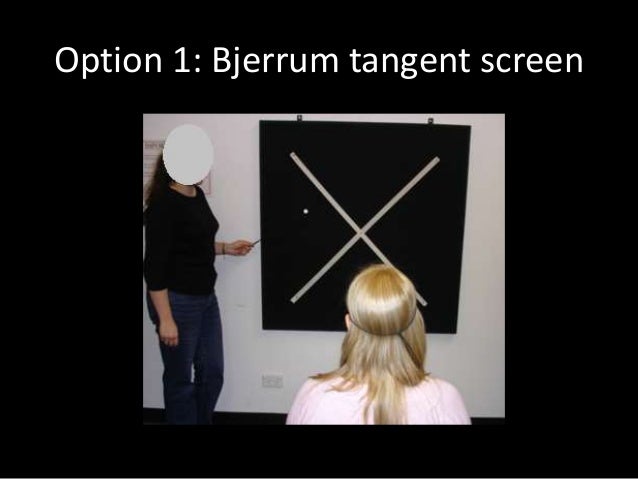 Management of central field loss