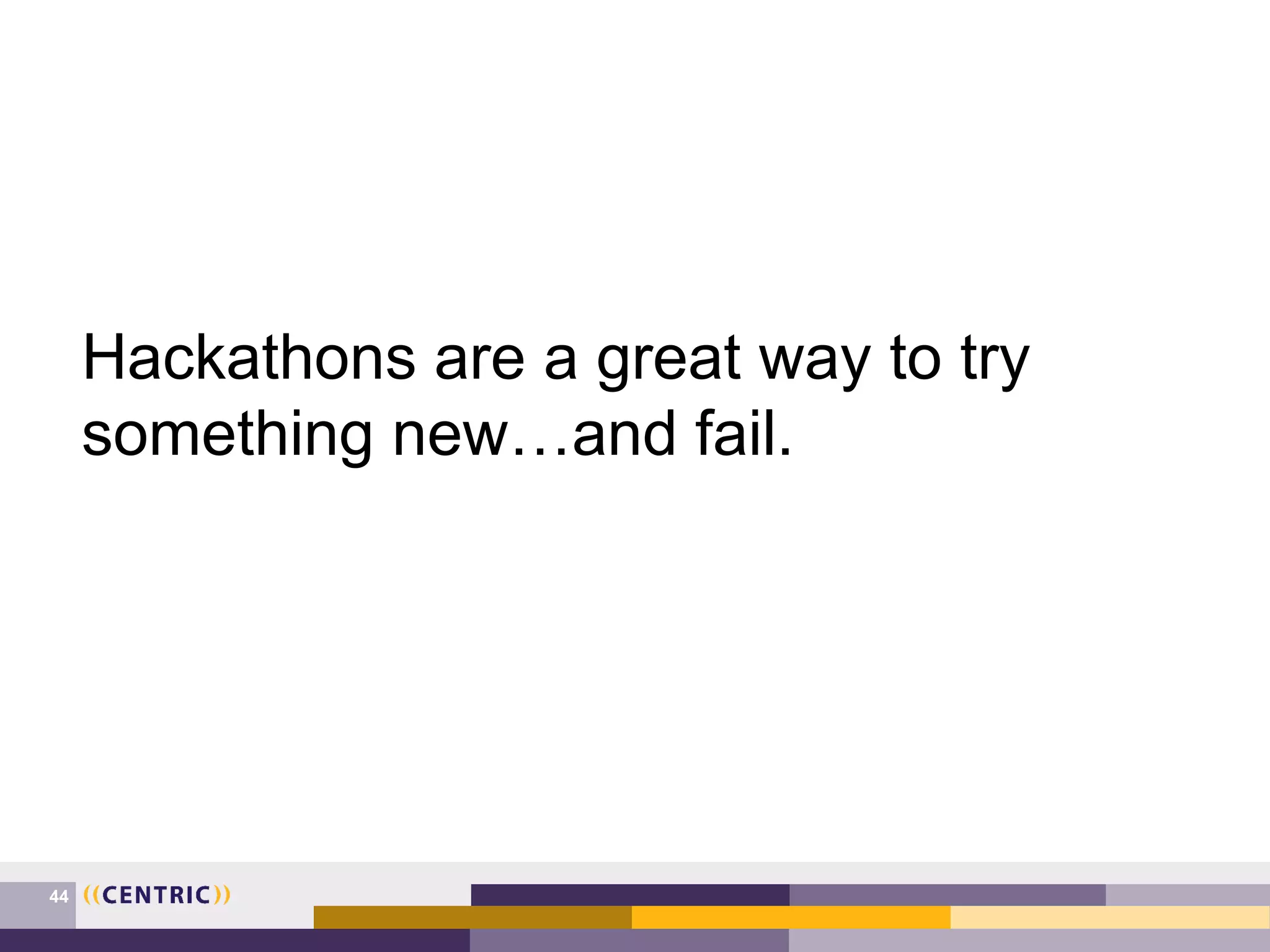 How to Run a Hackathon | PPTX