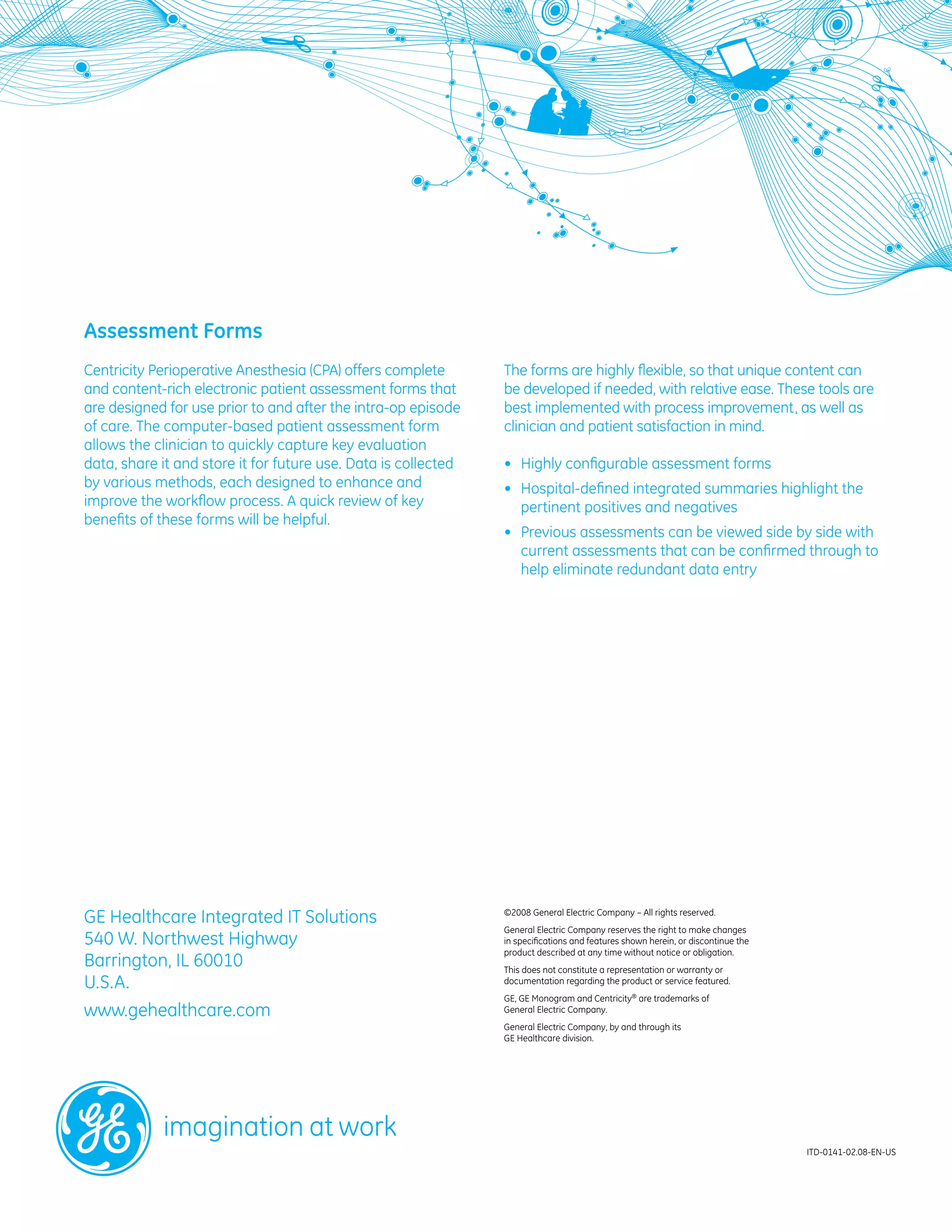 GE Healthcare Centricity Perioperative Surgery and Anesthesia | PDF