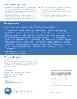 Centricity Practice Solution MQIC Info | PDF | Healthcare Industry ...