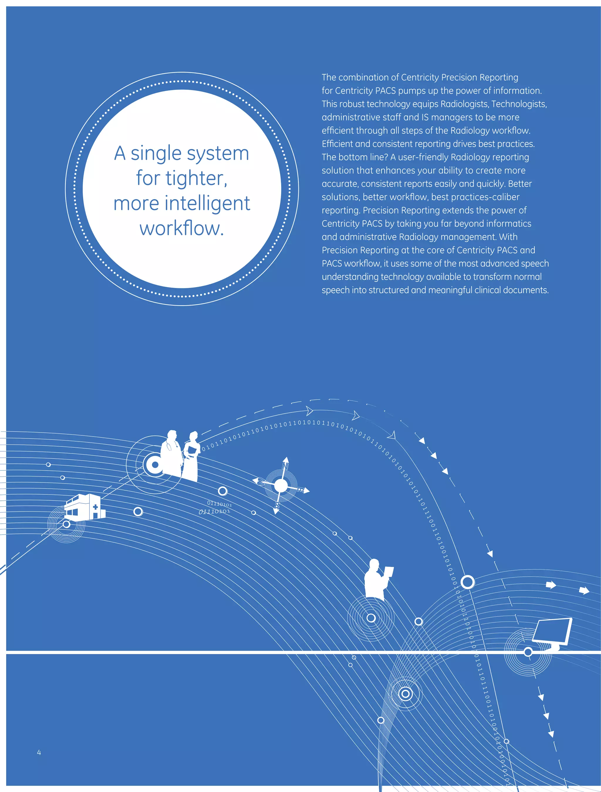 Centricity Precision Reporting PACS Brochure | PDF