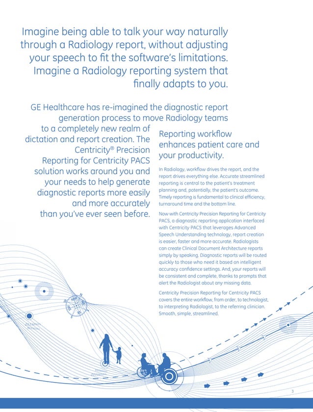 Centricity Precision Reporting PACS Brochure | PDF