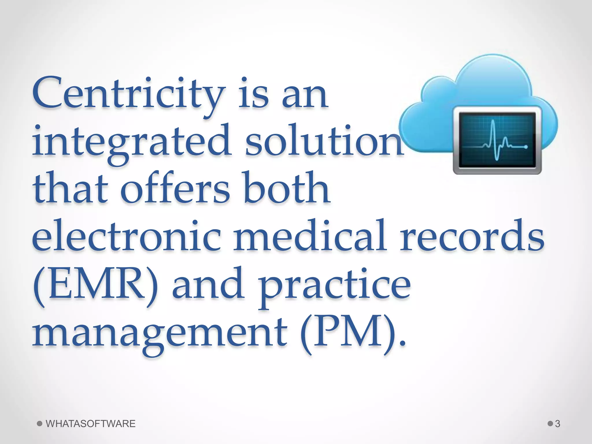 Centricity Software Review | PPTX | Computer Software and Applications ...