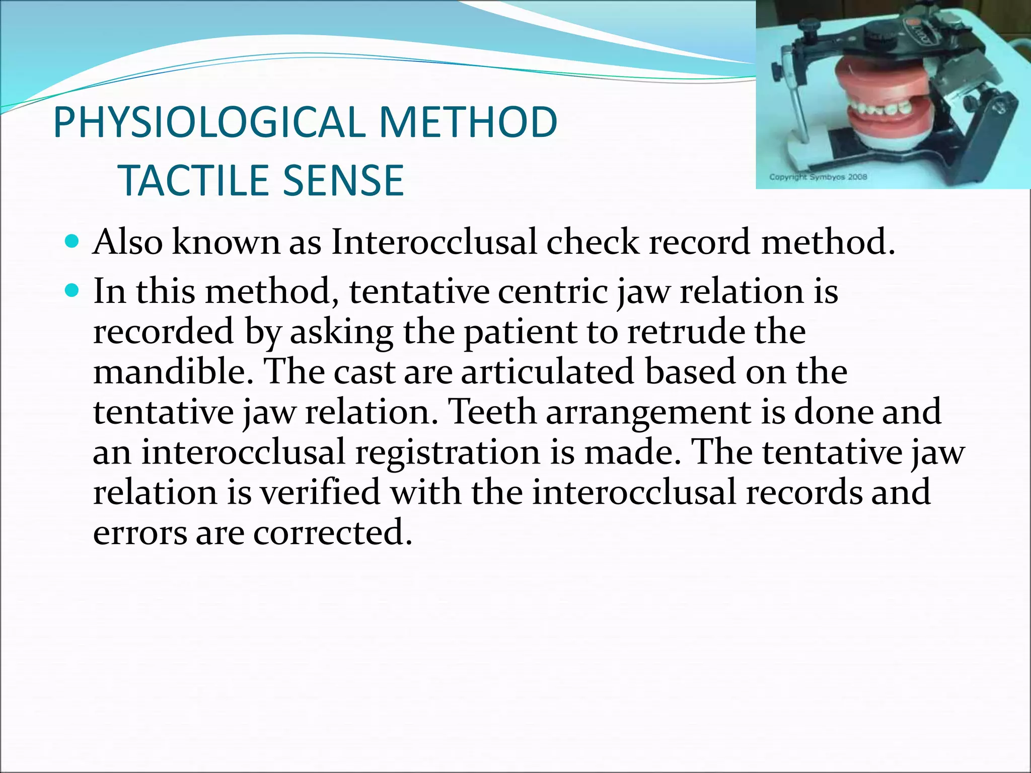 Centric jaw relation by Dr Rajanikanth AV | PPT