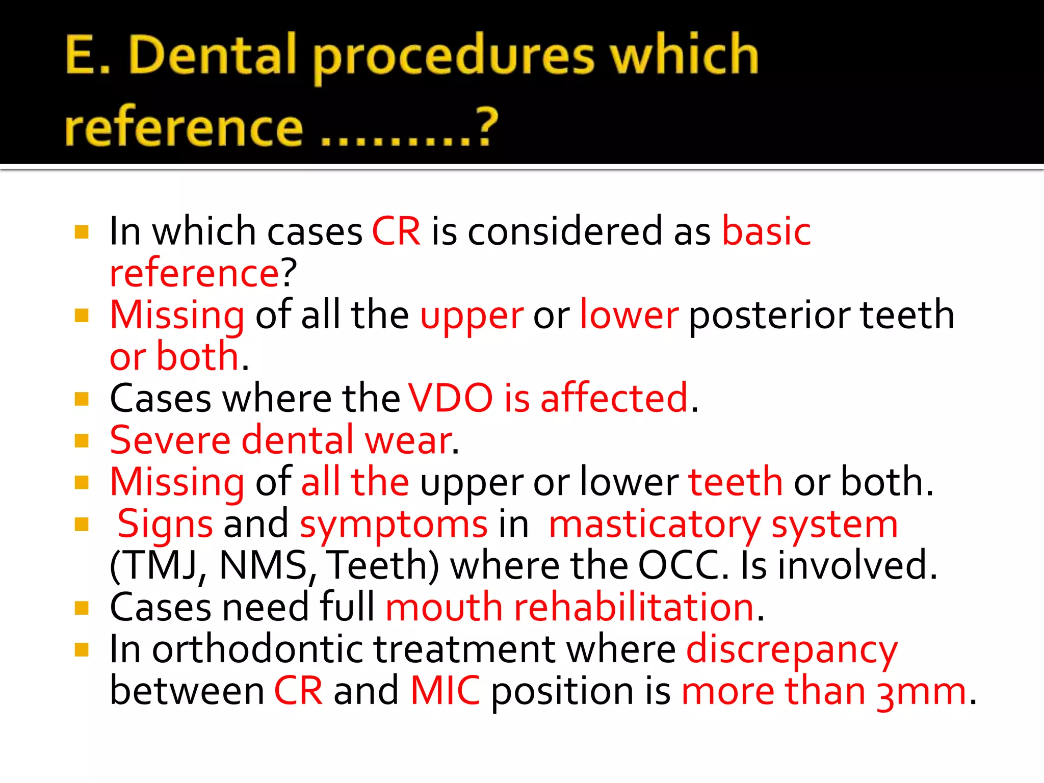 Centric relation | PPTX